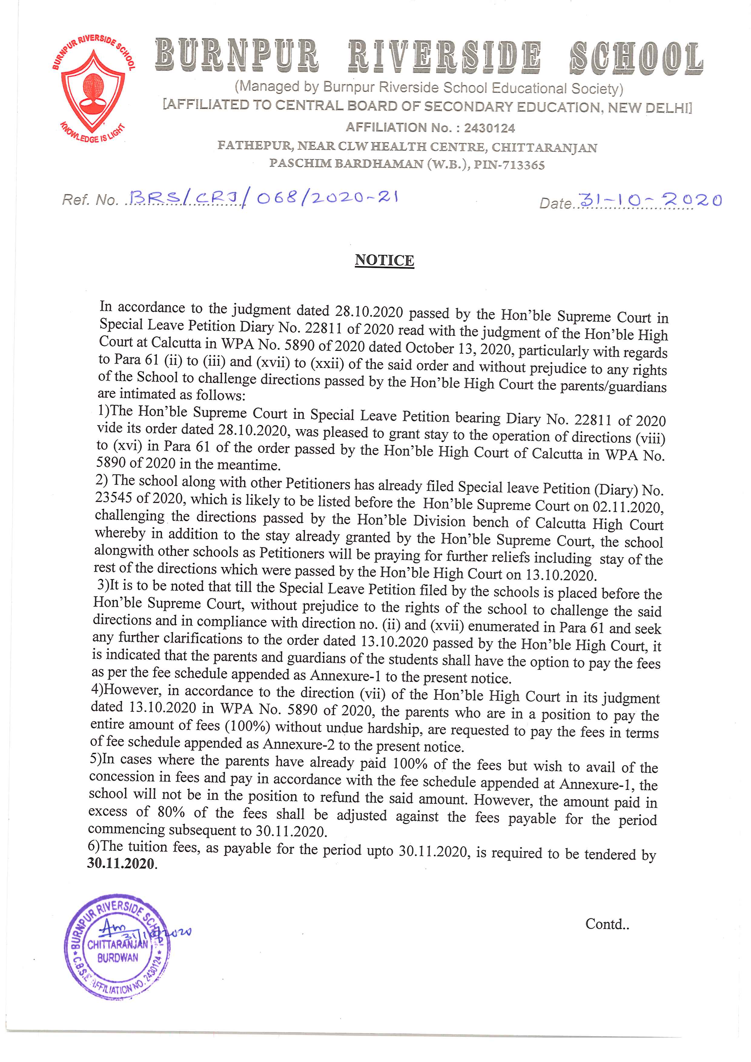 NOTICE-FEE-STRUCTURE-CRJ-31-10-2020_Page_1 – BURNPUR RIVERSIDE SCHOOL ...