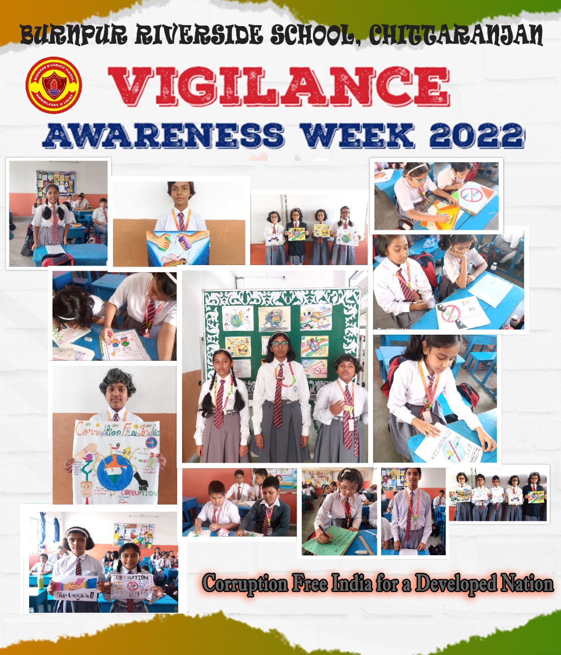 Vigilance awareness weak – BURNPUR RIVERSIDE SCHOOL CHITTARANJAN